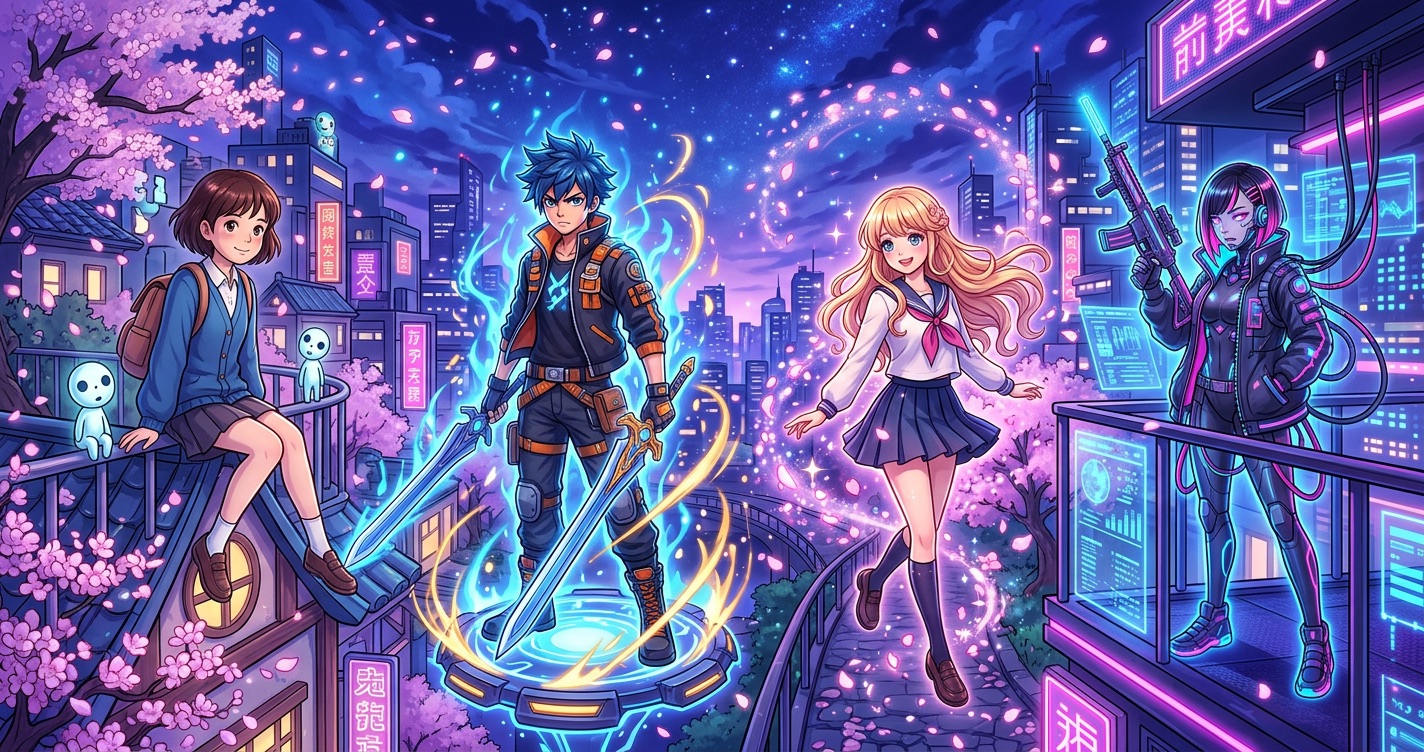 AI Anime Art Generator | Free Anime & Manga Art - Bubio.ai